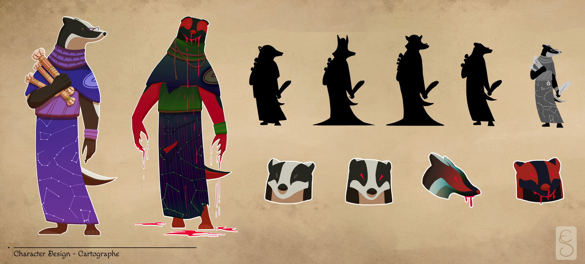 ArtStation - Ialu and the quest of Nilo characters