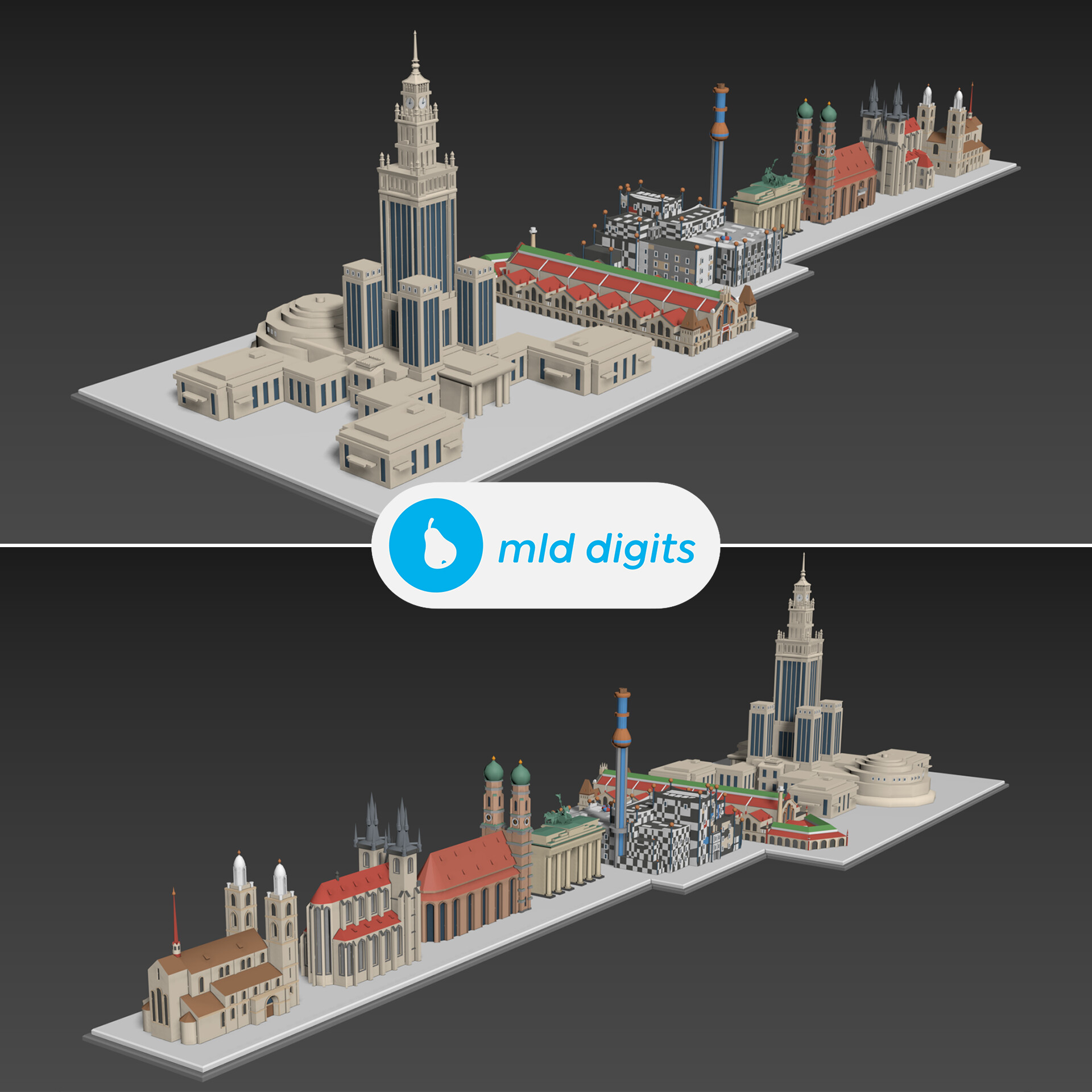 ArtStation - Miniature Buildings