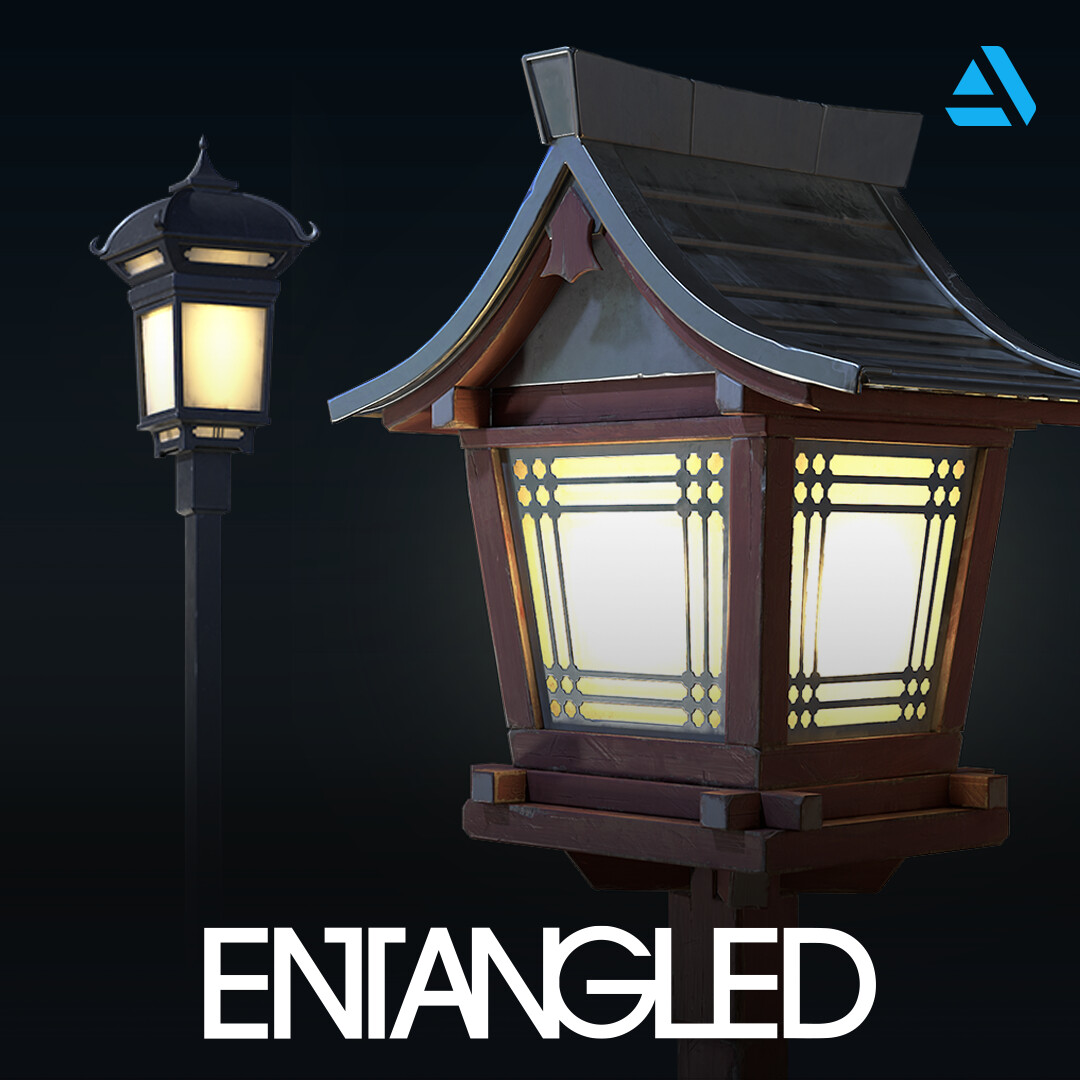 ArtStation - Street Lanterns Set
