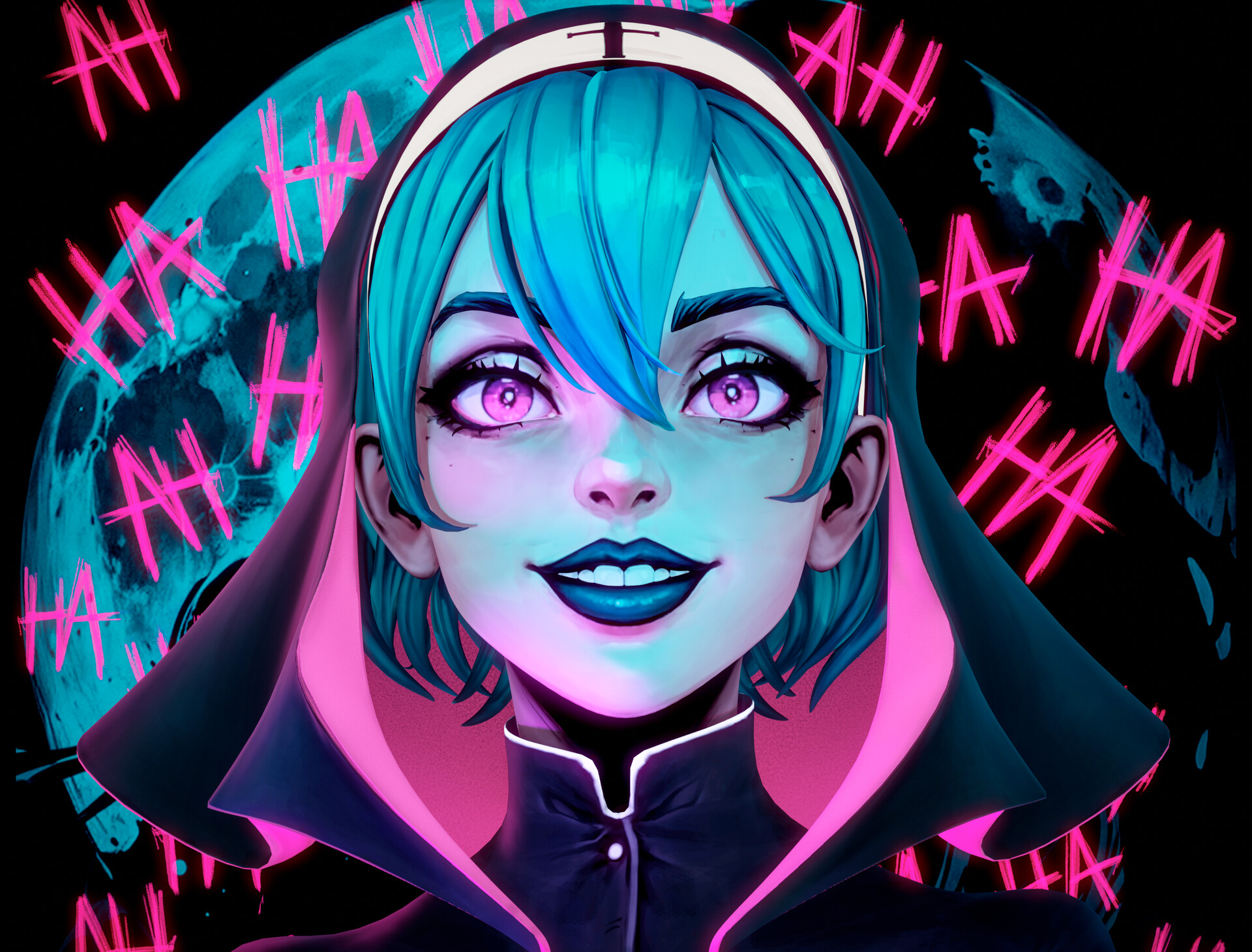 ArtStation - Crazy Nun