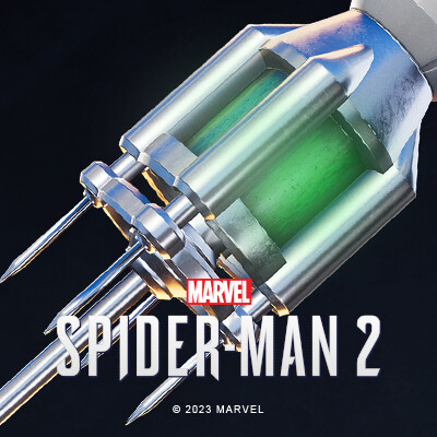 ArtStation - Marvel's Spider-Man 2: Lizard Antidote Syringe