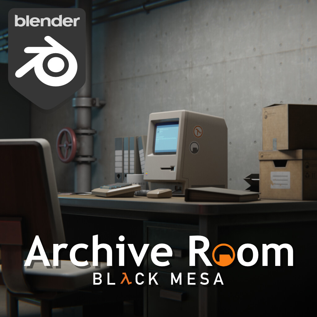 ArtStation - Archive Room