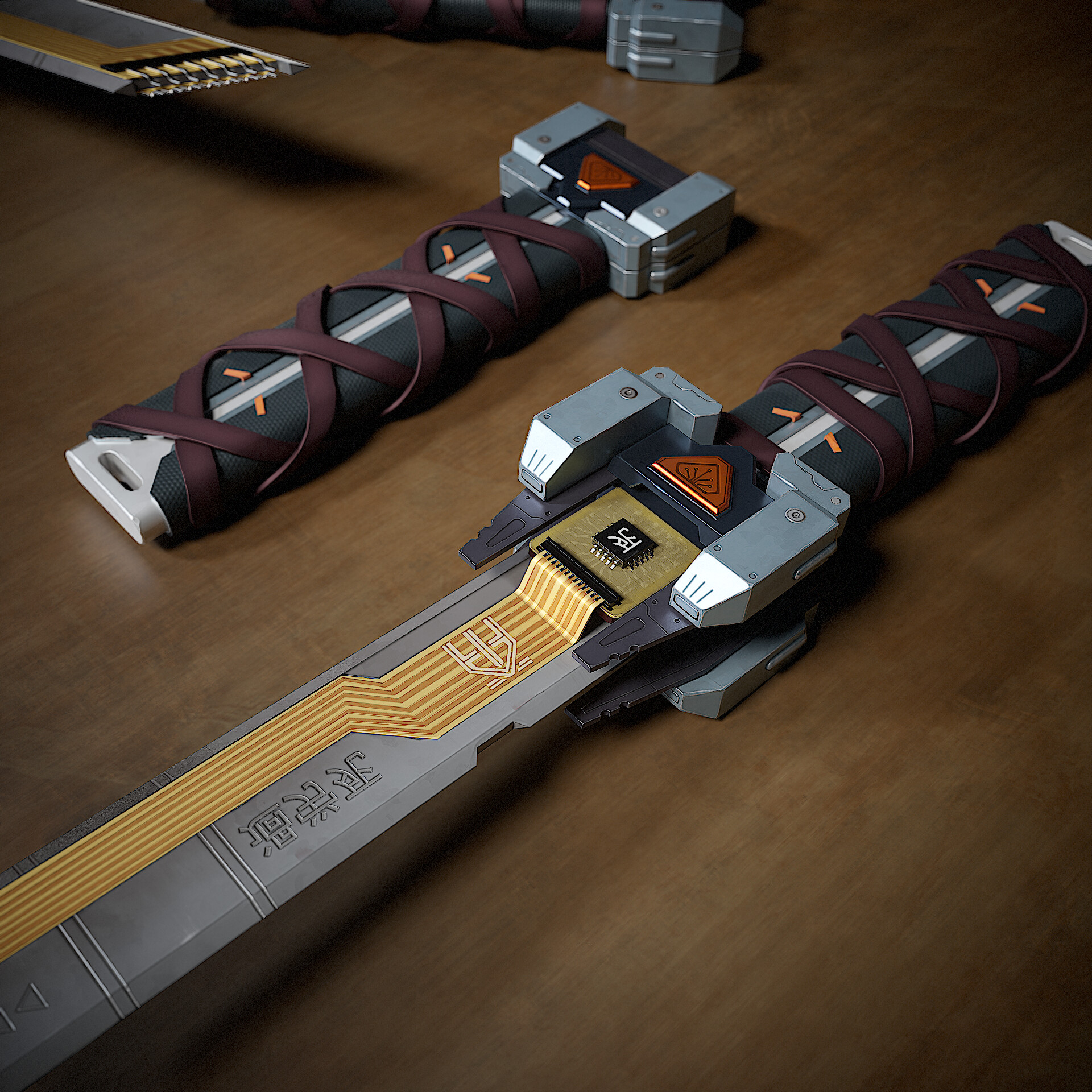ArtStation - GUNRUNNER'S TANTO