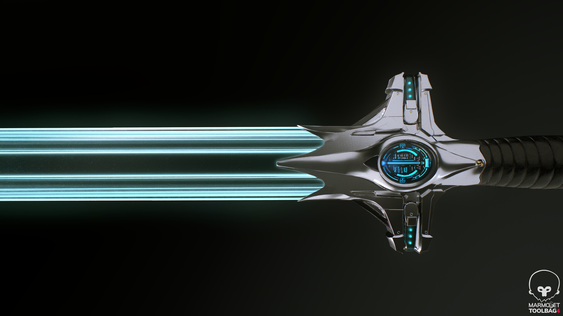 ArtStation - Futuristic Sword