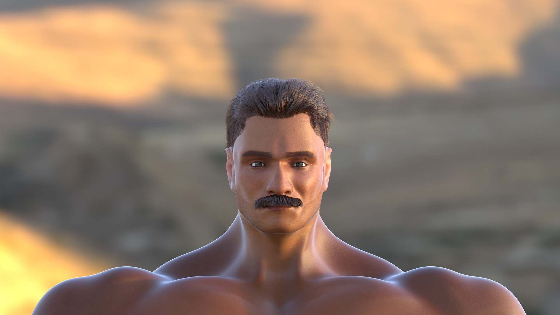 ArtStation - CBUM posing