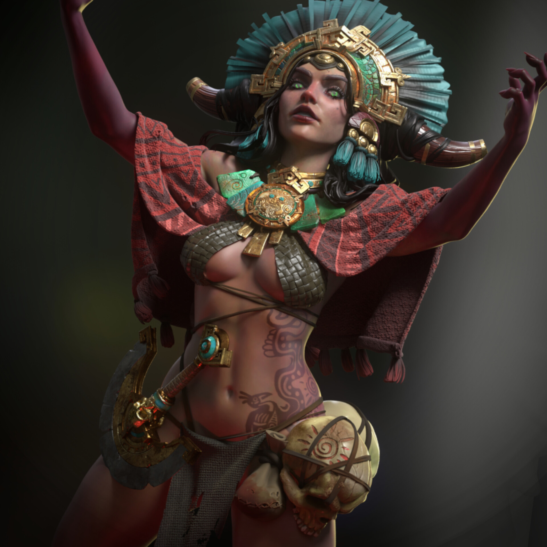 ArtStation - Essence of Eternity - Bloodweaver Izel