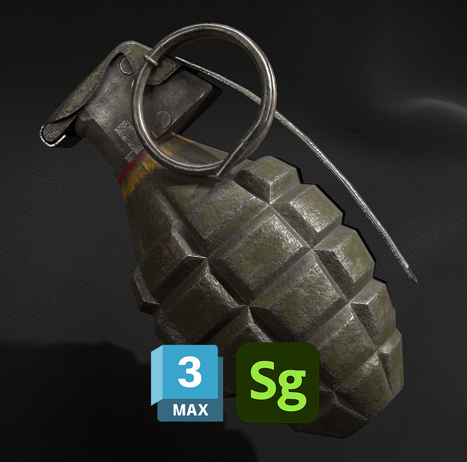 ArtStation - Mk 2 Grenade