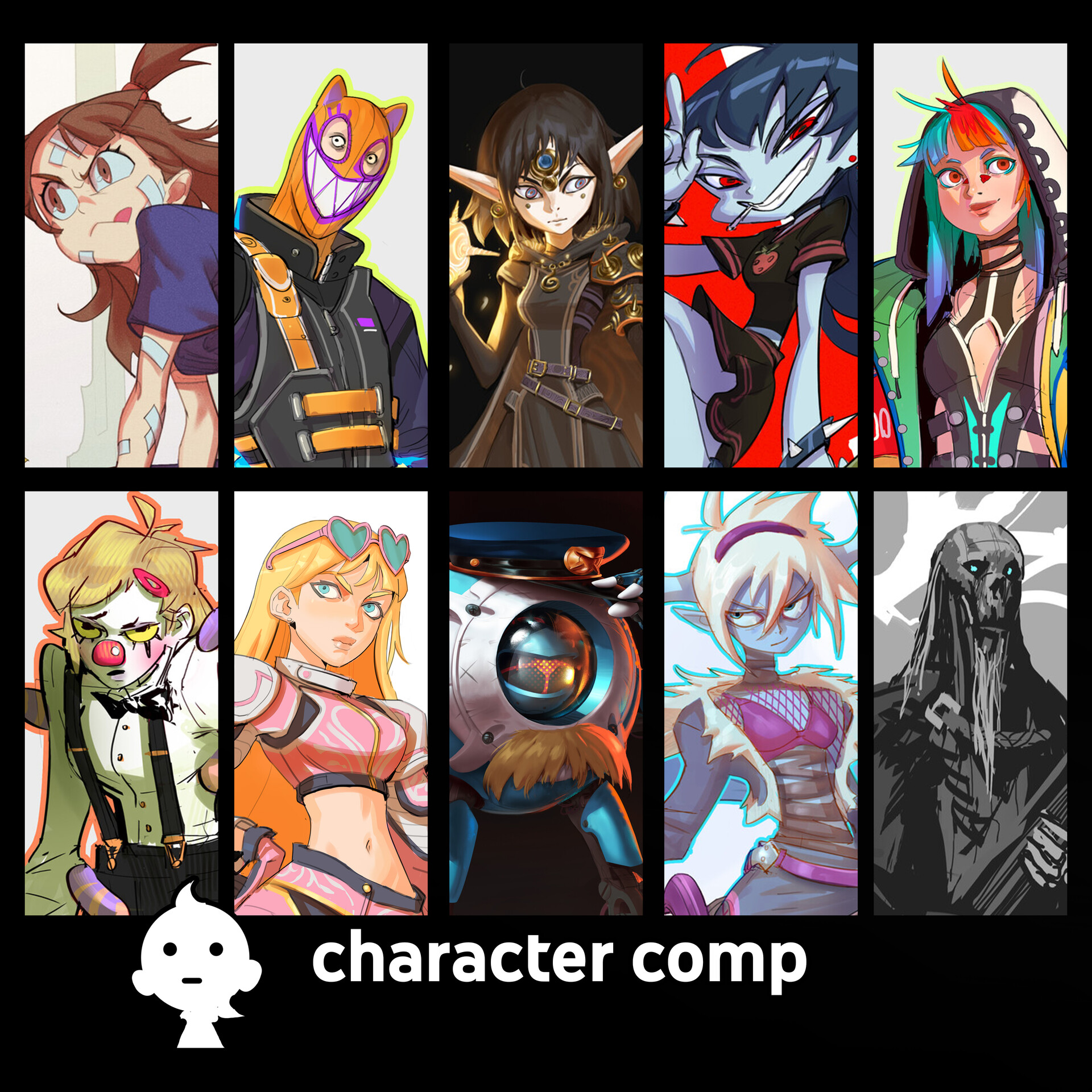 ArtStation - character comp