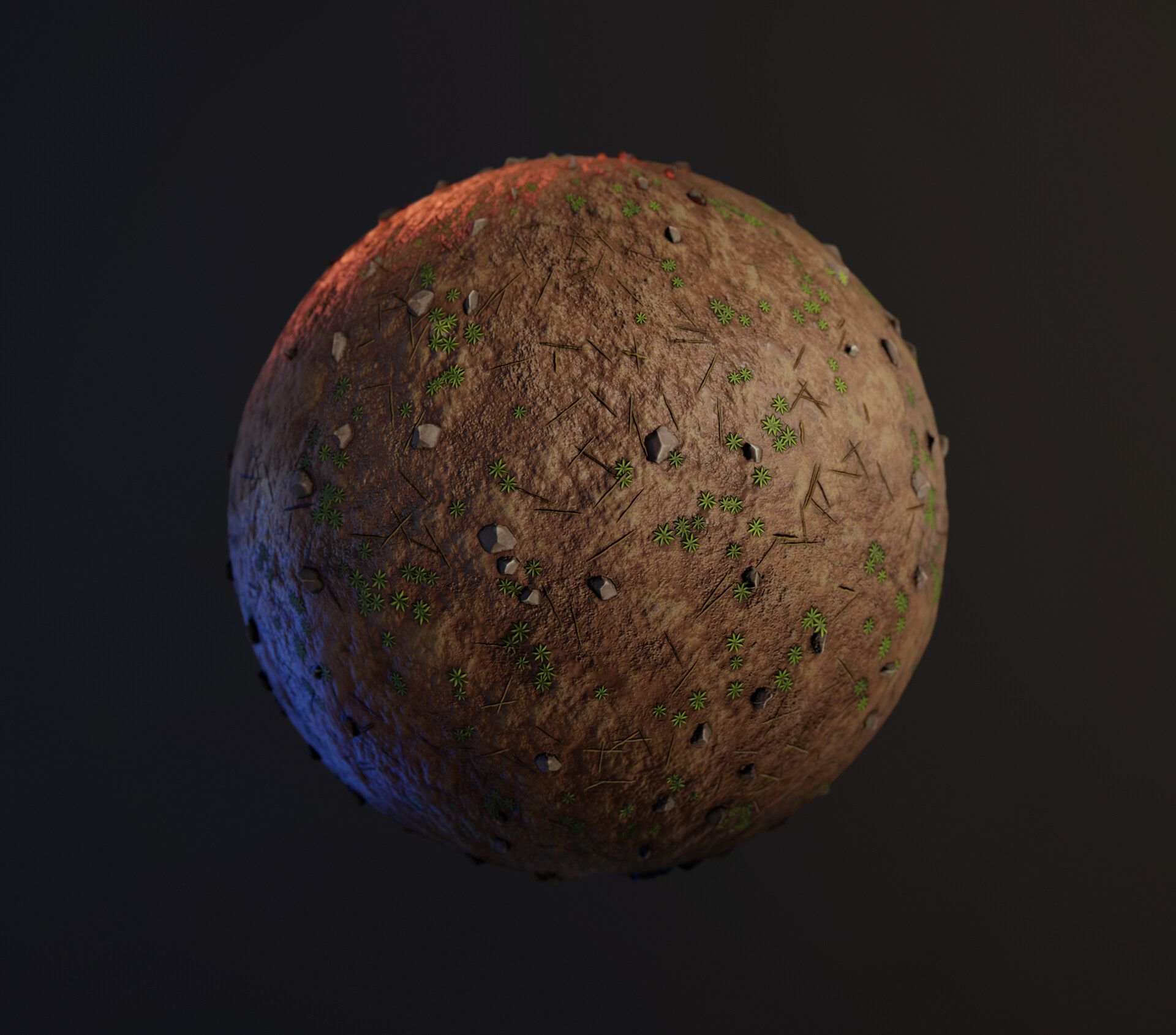 ArtStation - Stylized Mud Ground SD