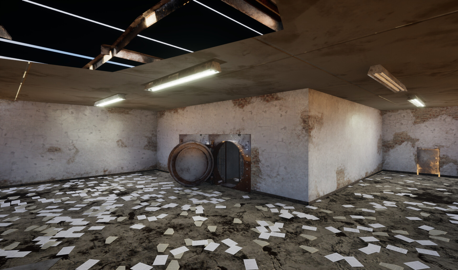 ArtStation - Abandoned Vault