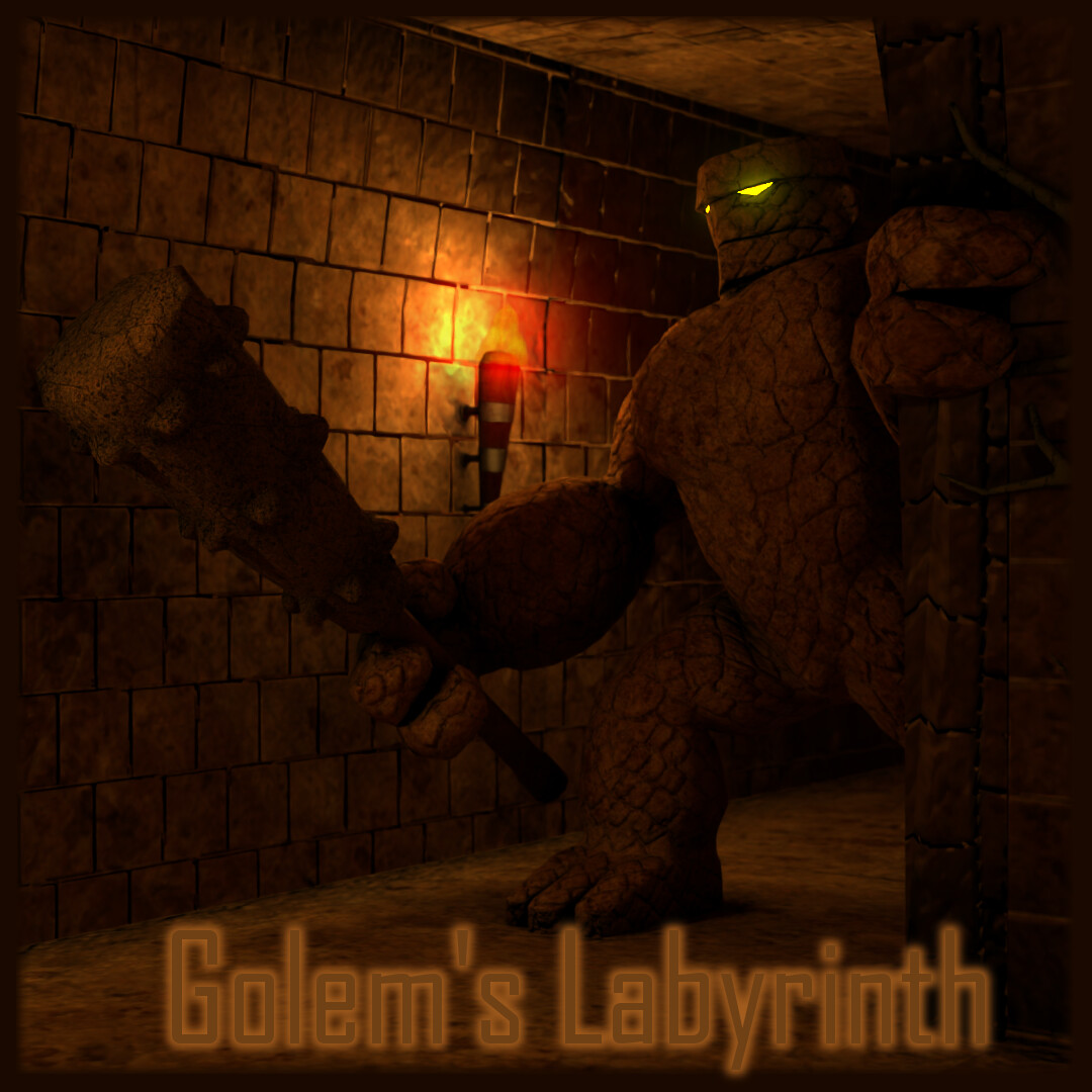 ArtStation - 3D-project - Golem's Labyrinth (2023)