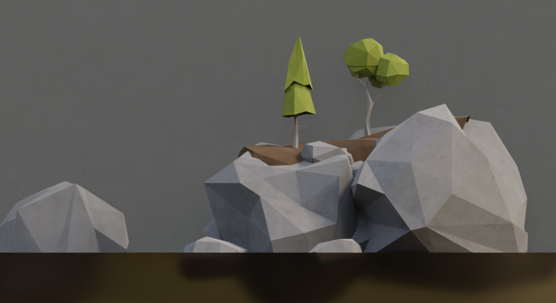 ArtStation - Low poly nature assets kit