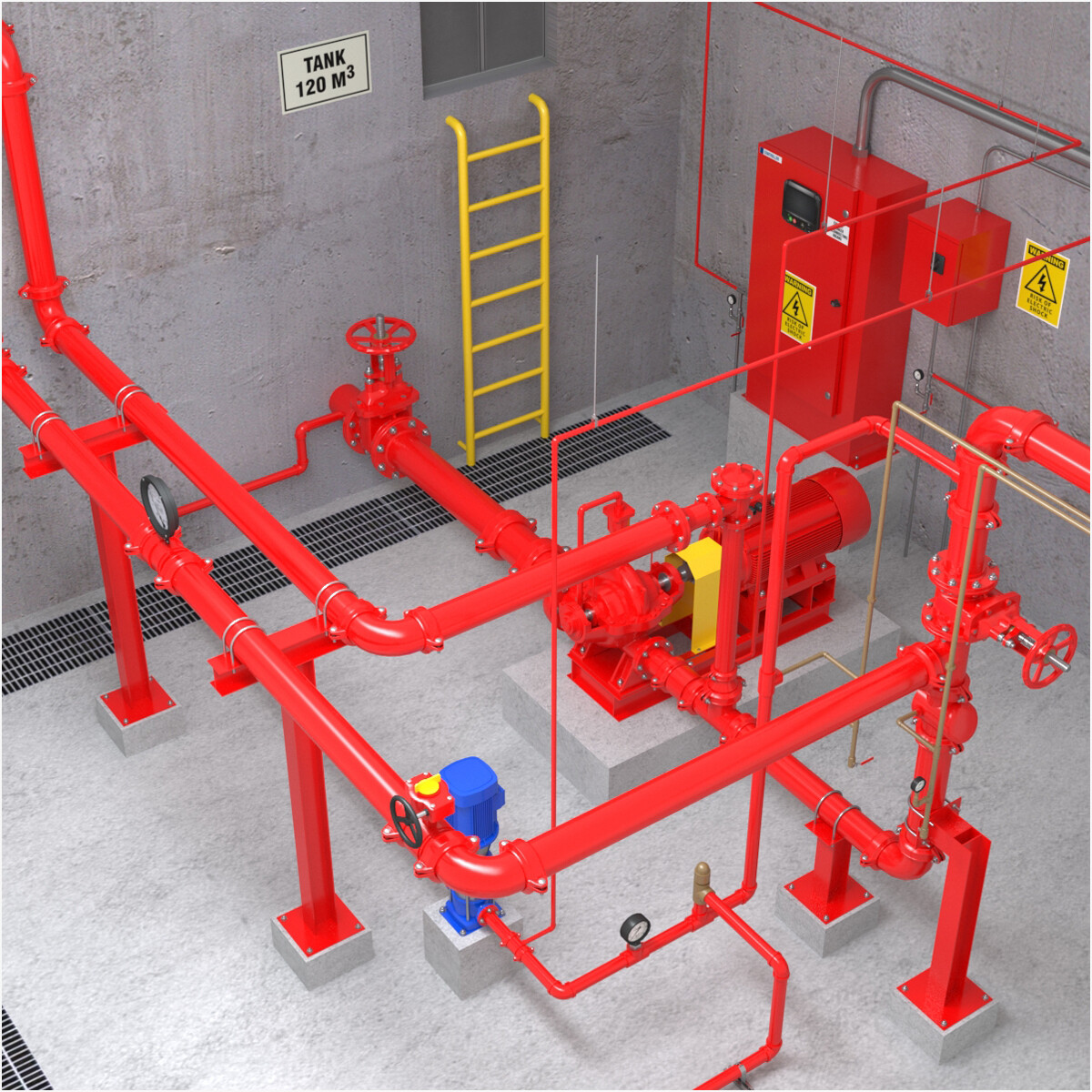 ArtStation - Fire Protection Systems v2