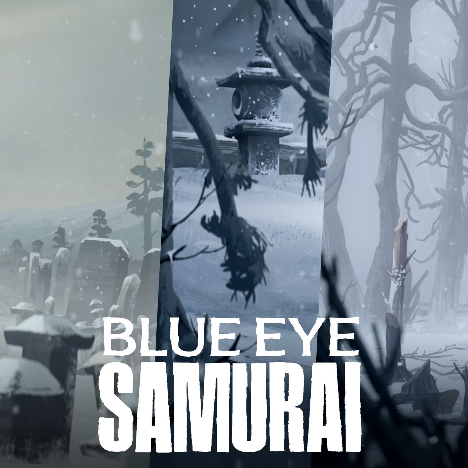 ArtStation - Blue Eye Samurai - Backgrounds
