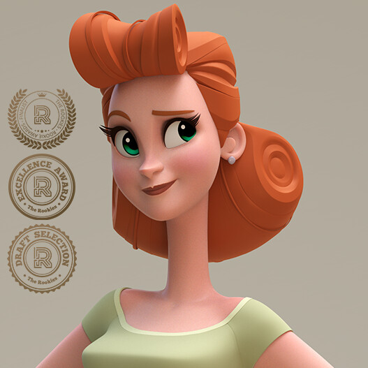 ArtStation - Redhead