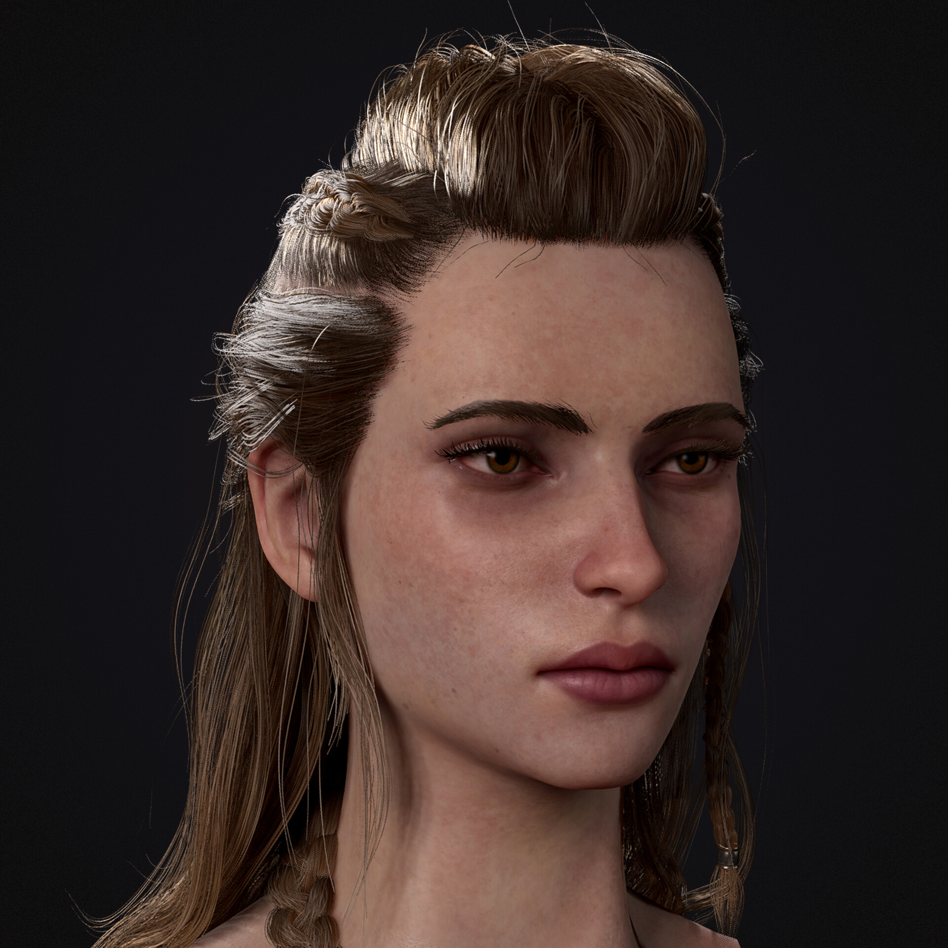 ArtStation - Realtime Head & Hair