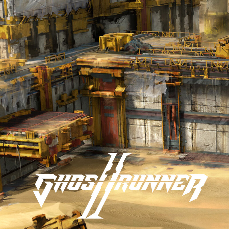 ArtStation - Ghostrunner 2 - Outside Level Concept - ONE MORE LEVEL / 505 GAMES