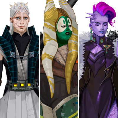 ArtStation - Star Wars inspired character concept