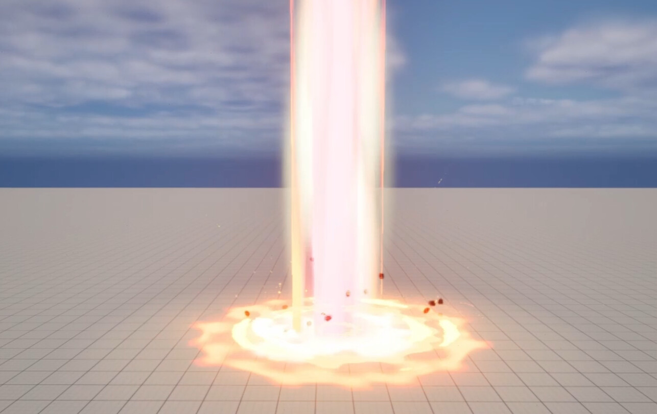 ArtStation - Fortnite Beam VFX