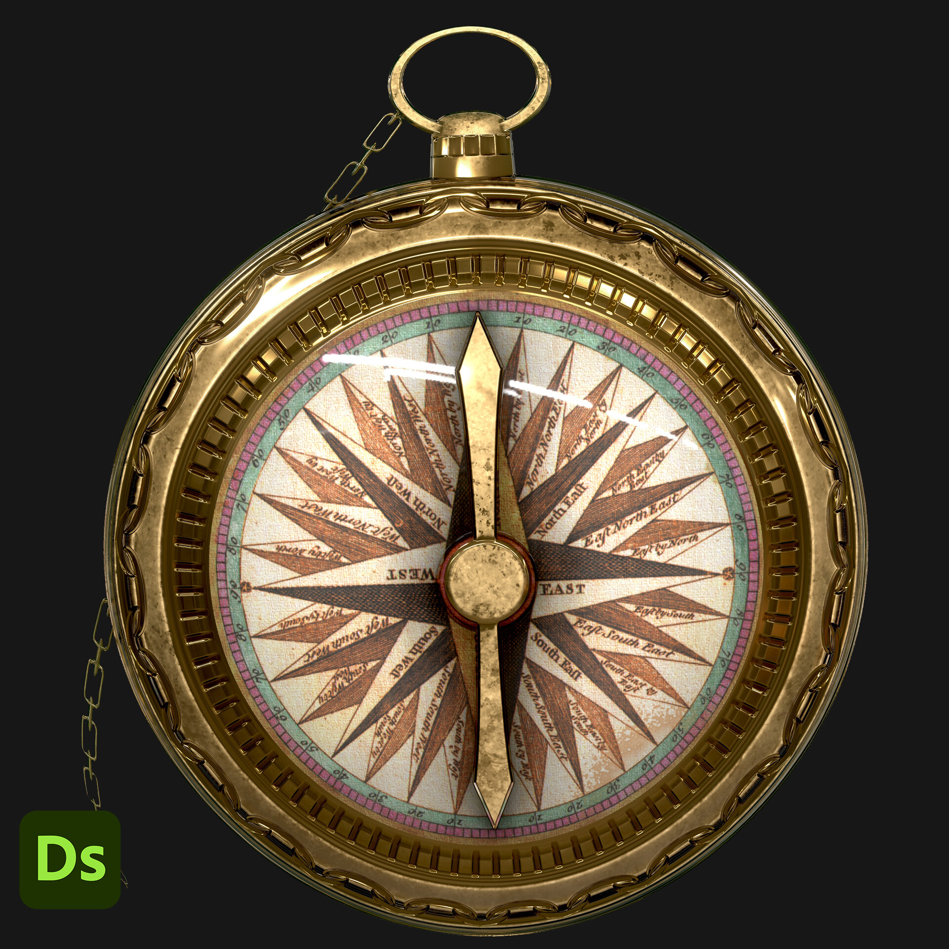ArtStation - compass material