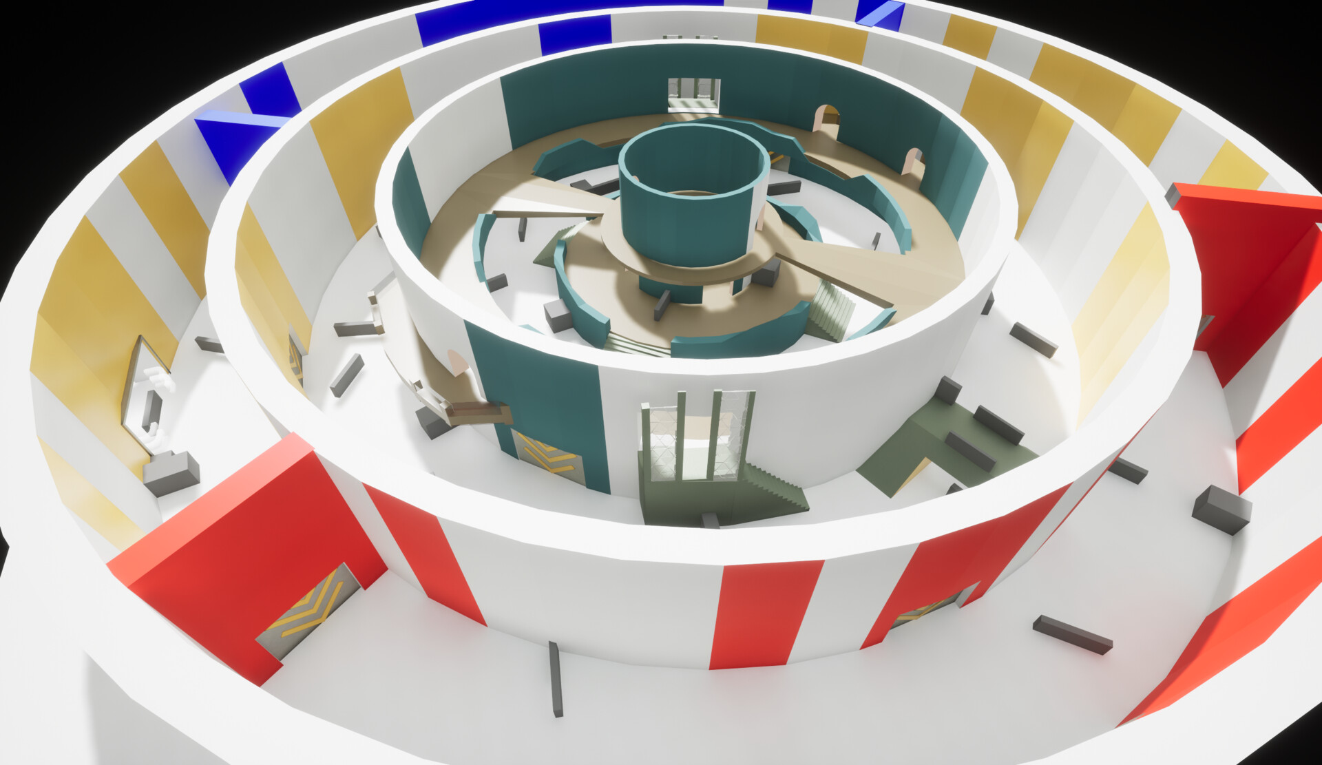 ArtStation - Three circles 9vs9