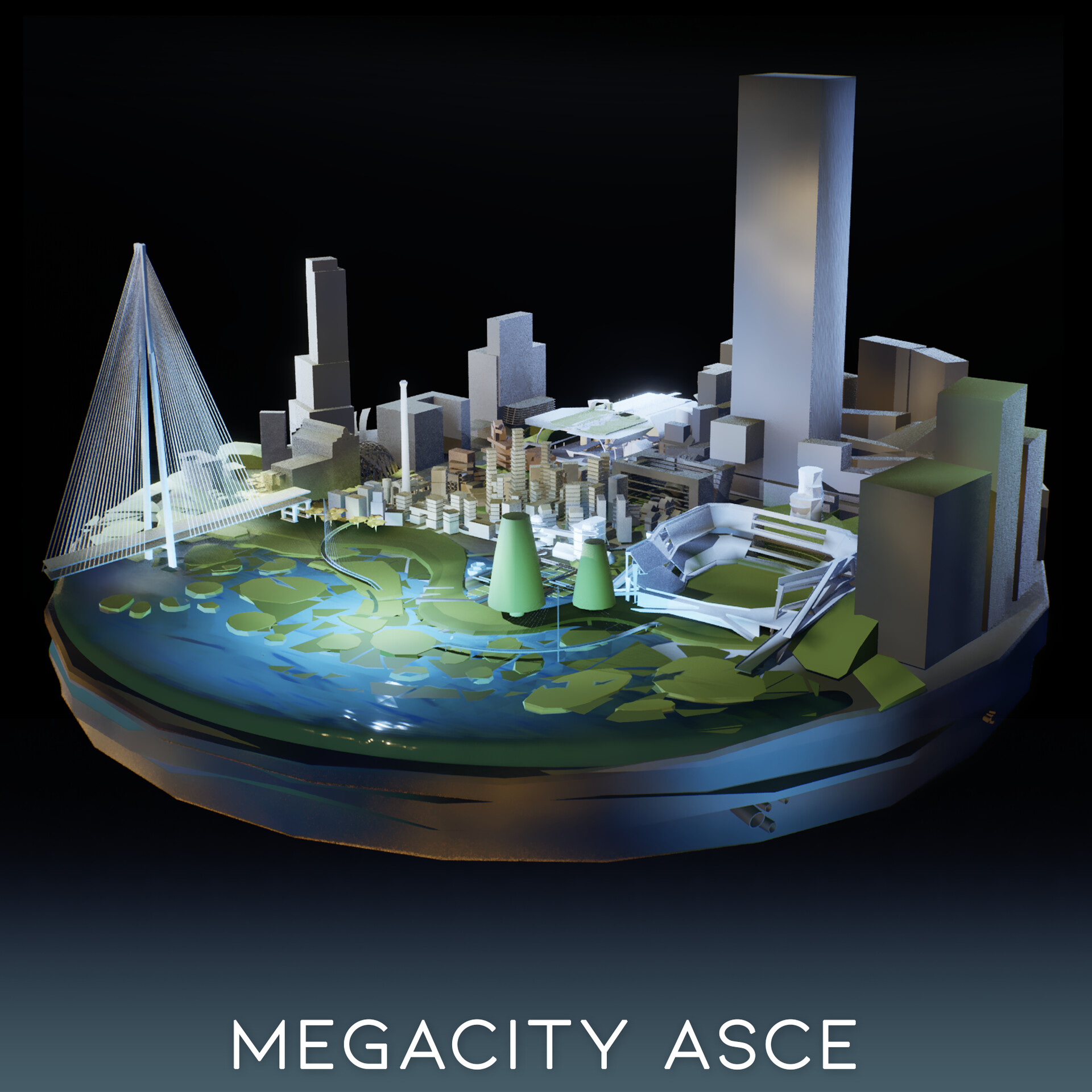 ArtStation - MegaCity