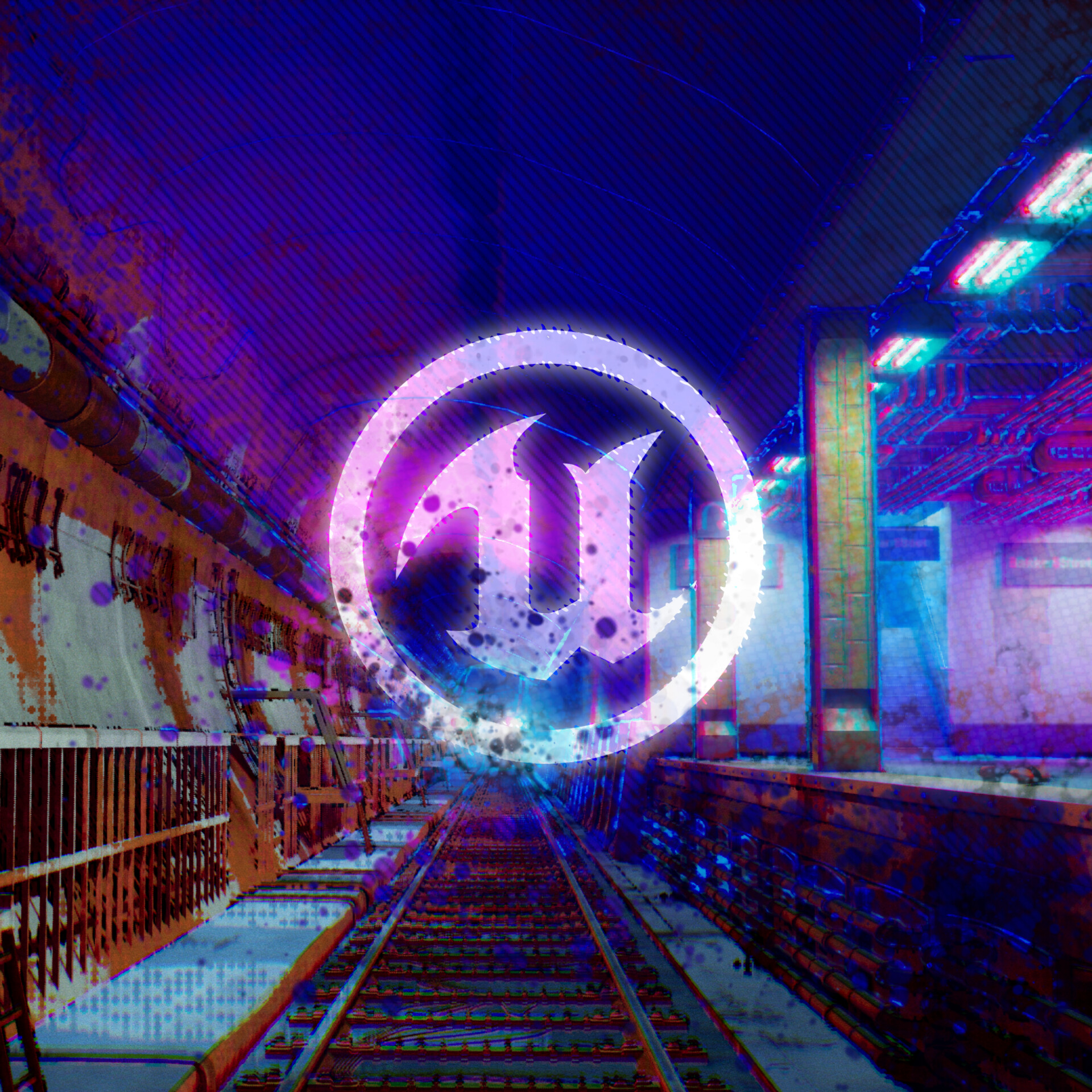 ArtStation - Unreal Post process effect | WIP