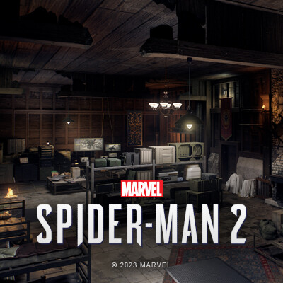 Trey Sharp - Marvel's Spider-Man 2 - Hunter Barracks