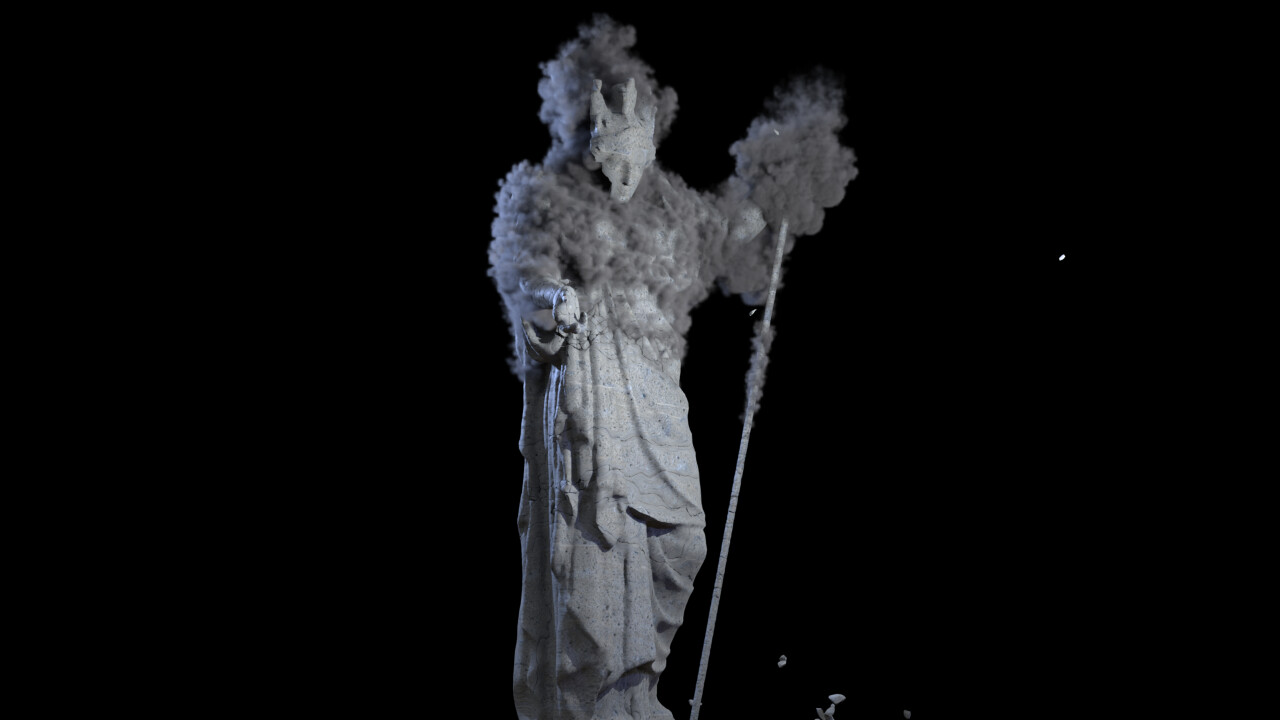 ArtStation - Statue Destruction