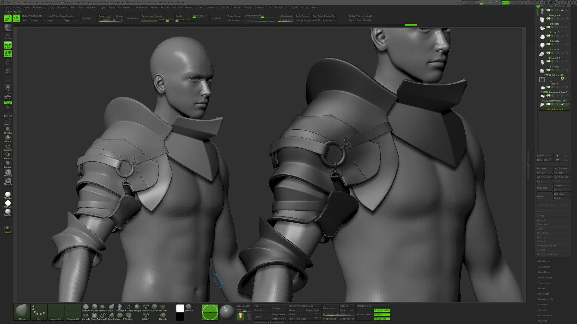 ArtStation - Zrush armor practise