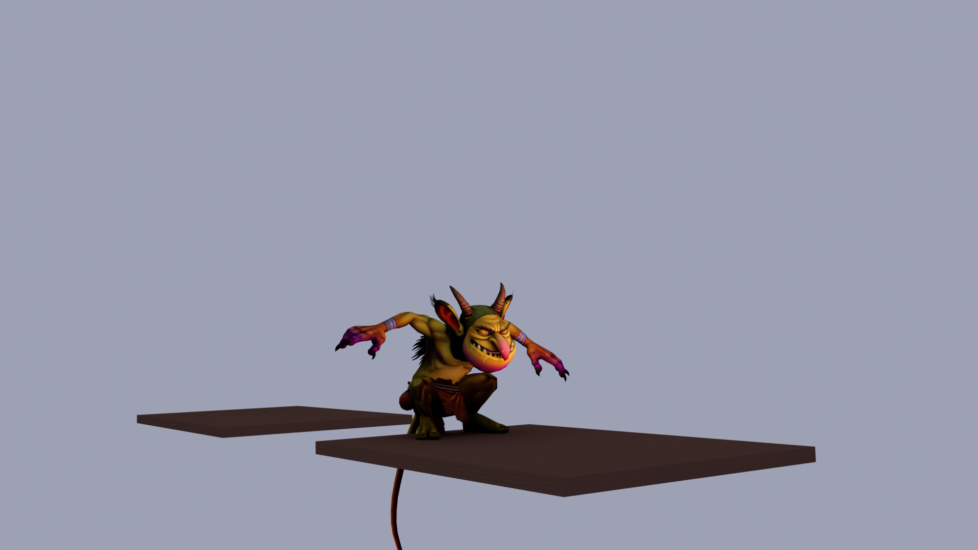 ArtStation - The jumping goblin animation