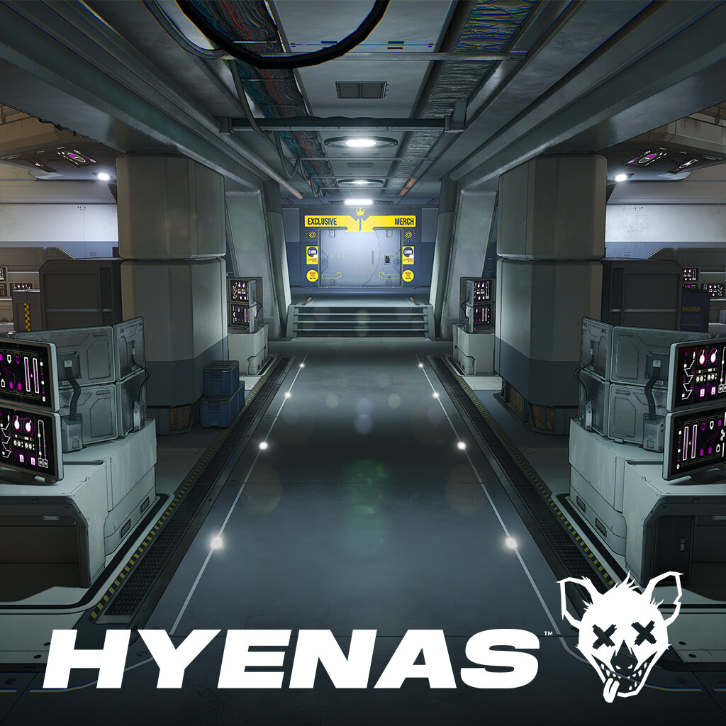 ArtStation - Hyenas Ship Bridge