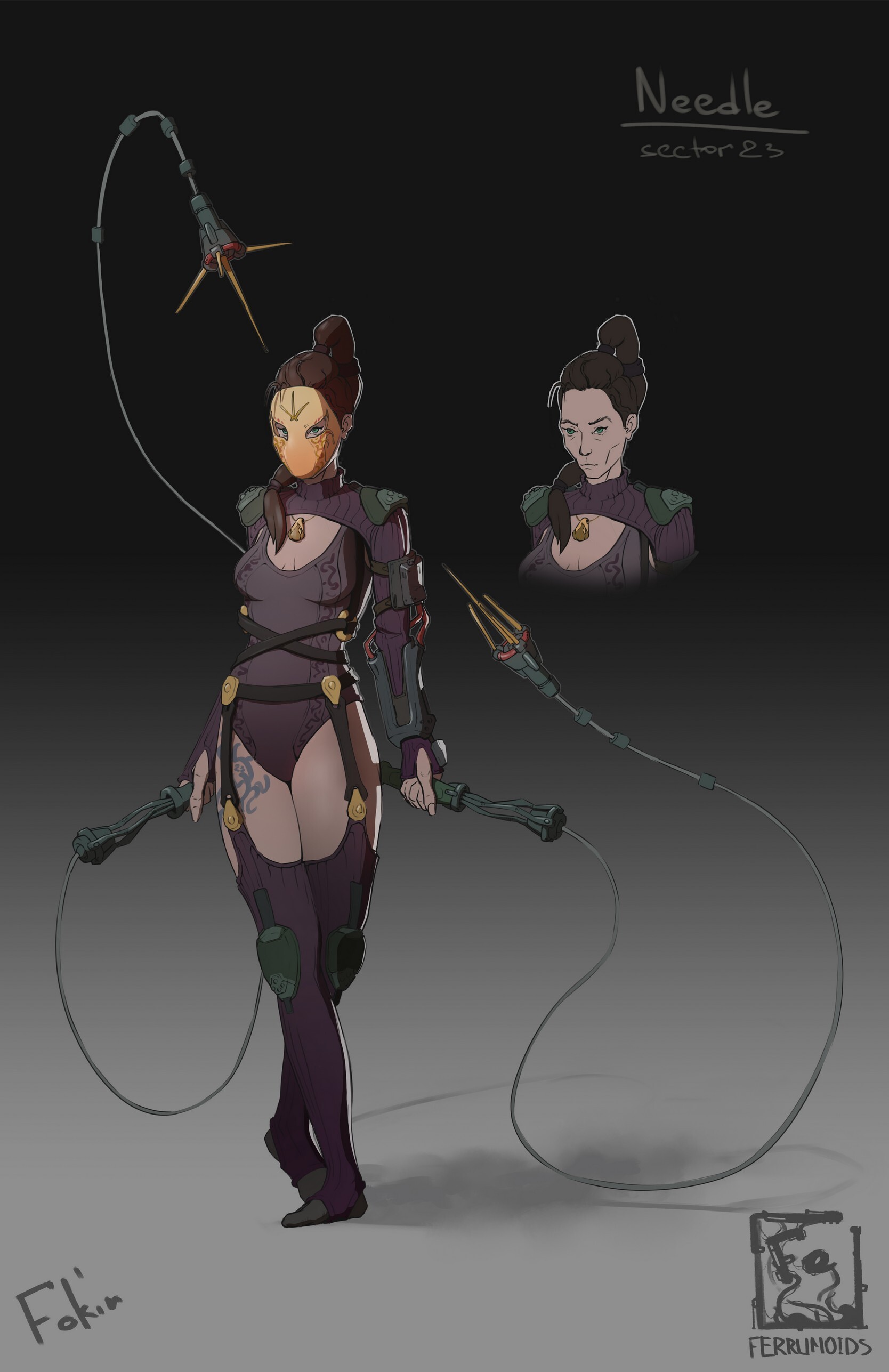 ArtStation - Needle Concept (Ferrumoid Project)