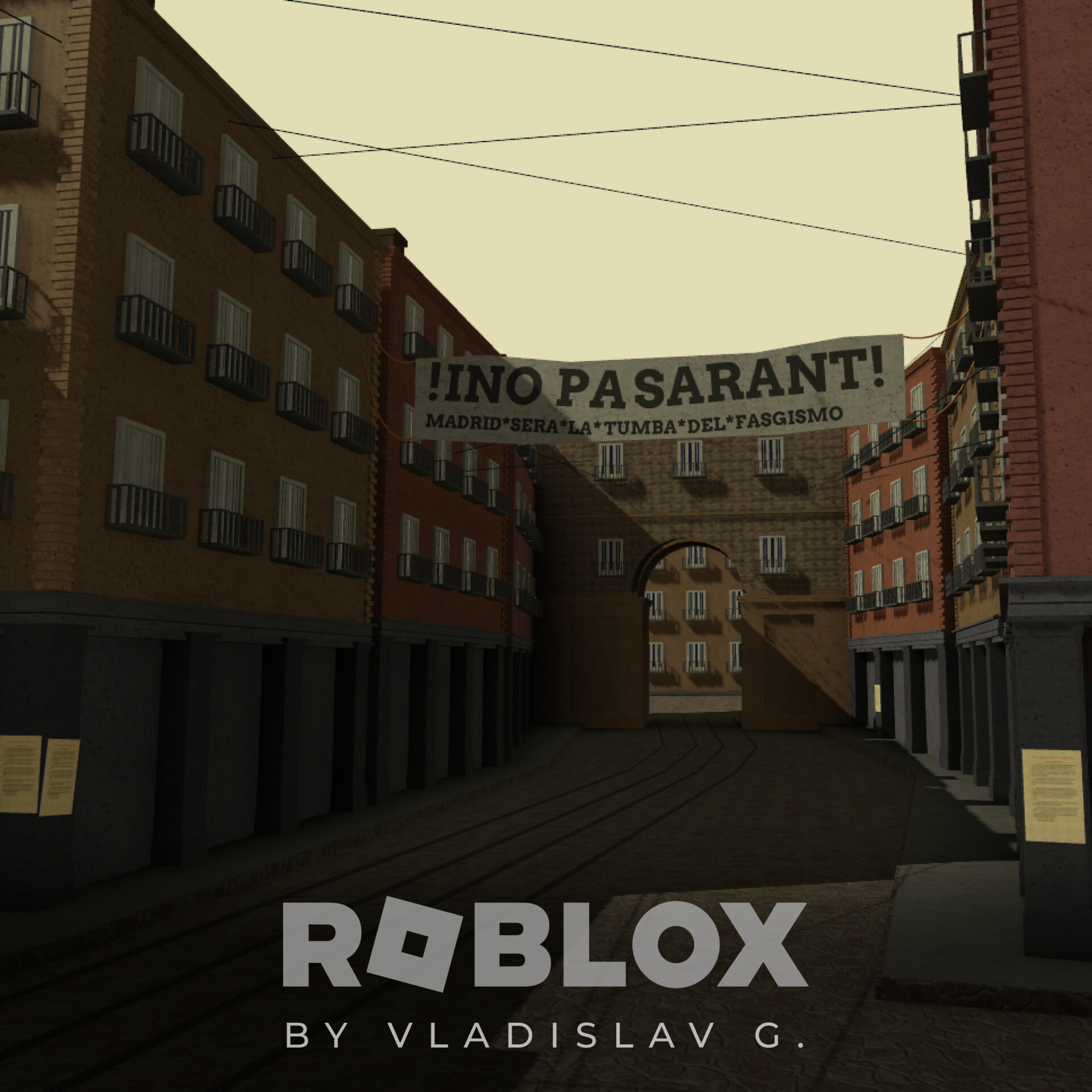 ArtStation - Spanish Town 1970s | Roblox Showcase