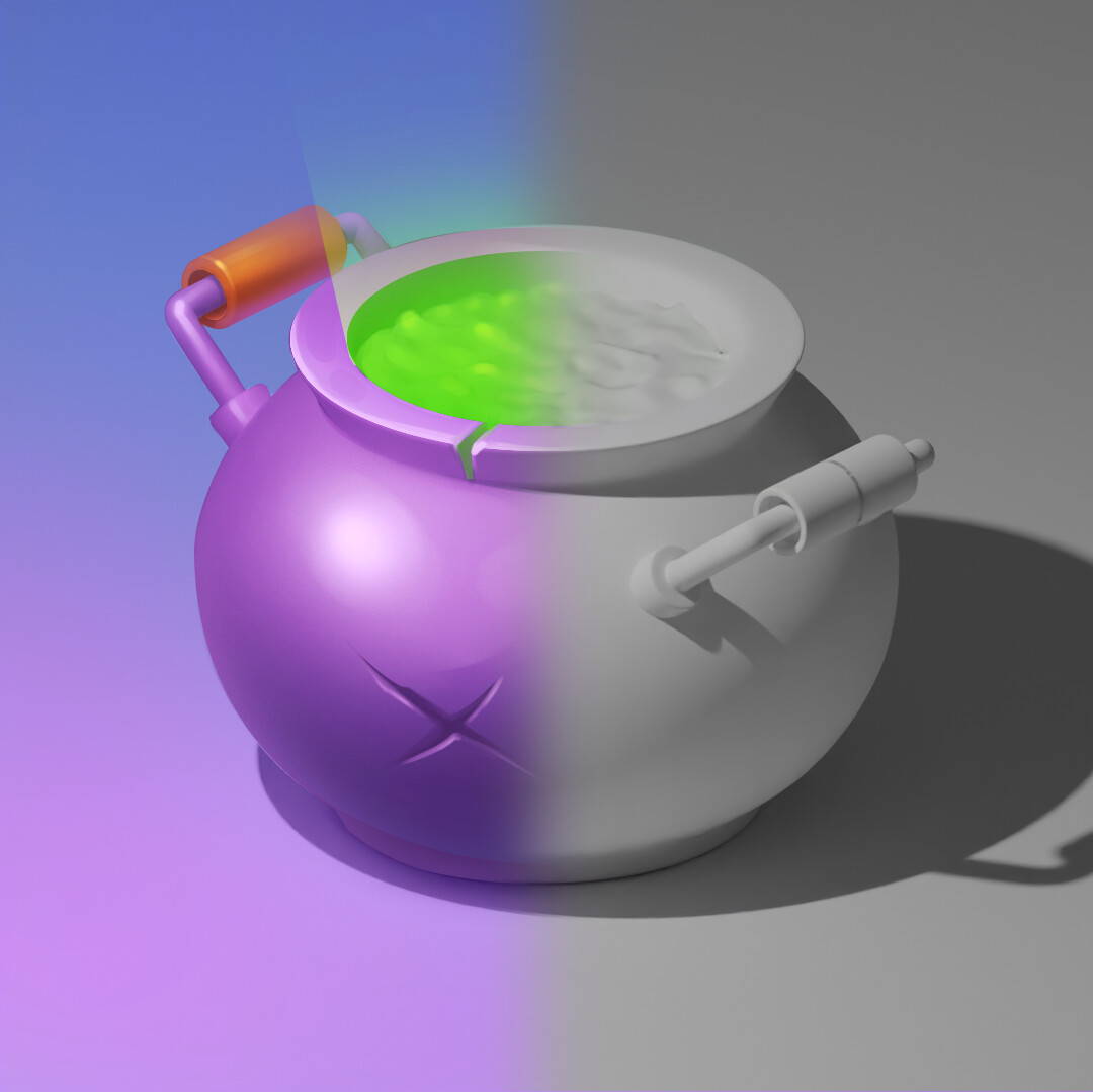 ArtStation - Magic pot