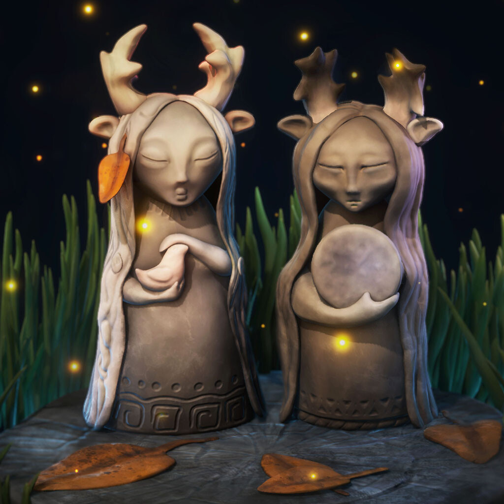 ArtStation - Spirits of the Forest