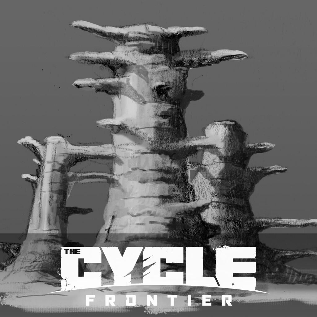 ArtStation - THE CYCLE 2019 - ROCKS FORMATIONS