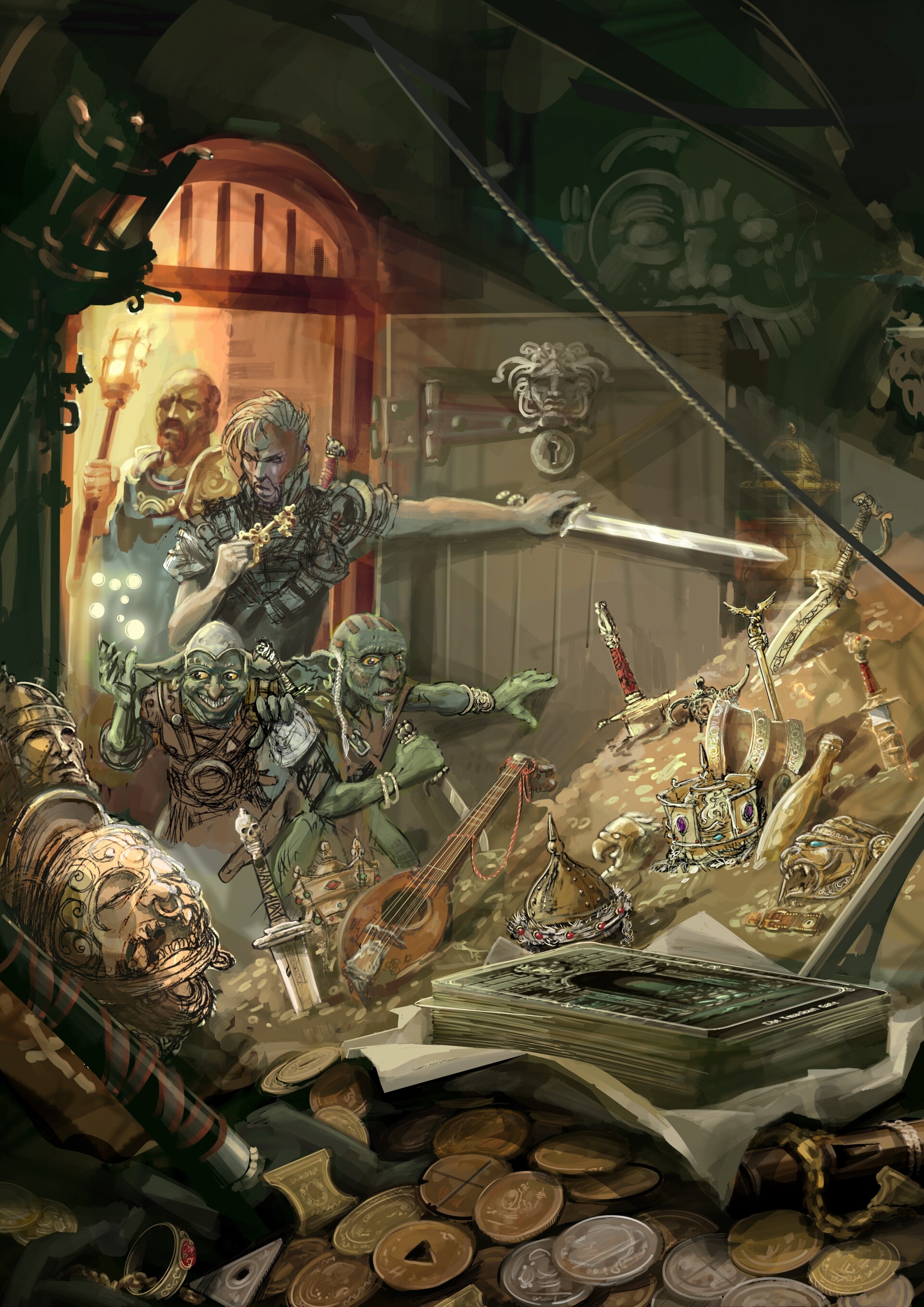 ArtStation - “Let’s just try this one last door...”