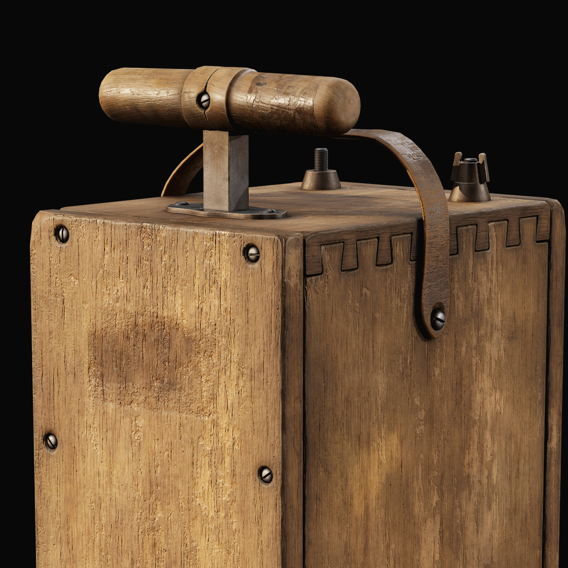 ArtStation - Vintage Dupont Blasting Machine