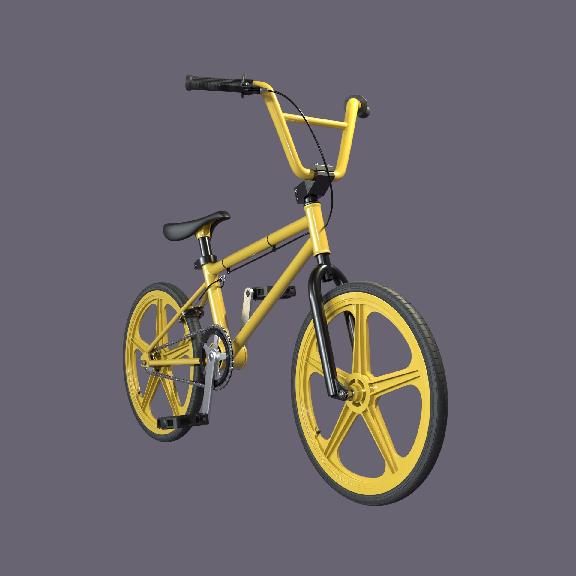 ArtStation - BMX 3D model