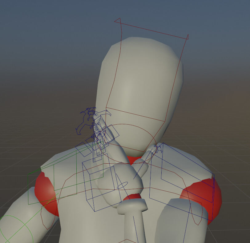 ArtStation - Dummy Rig - Game Ready