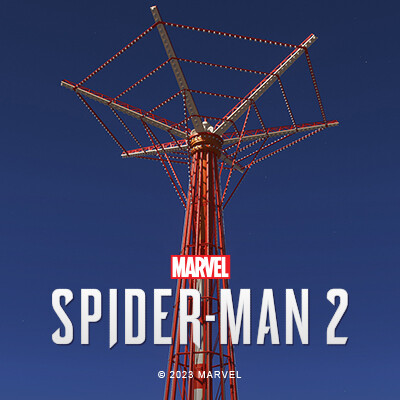 ArtStation - Marvel's Spider-Man 2 - Parachute Drop