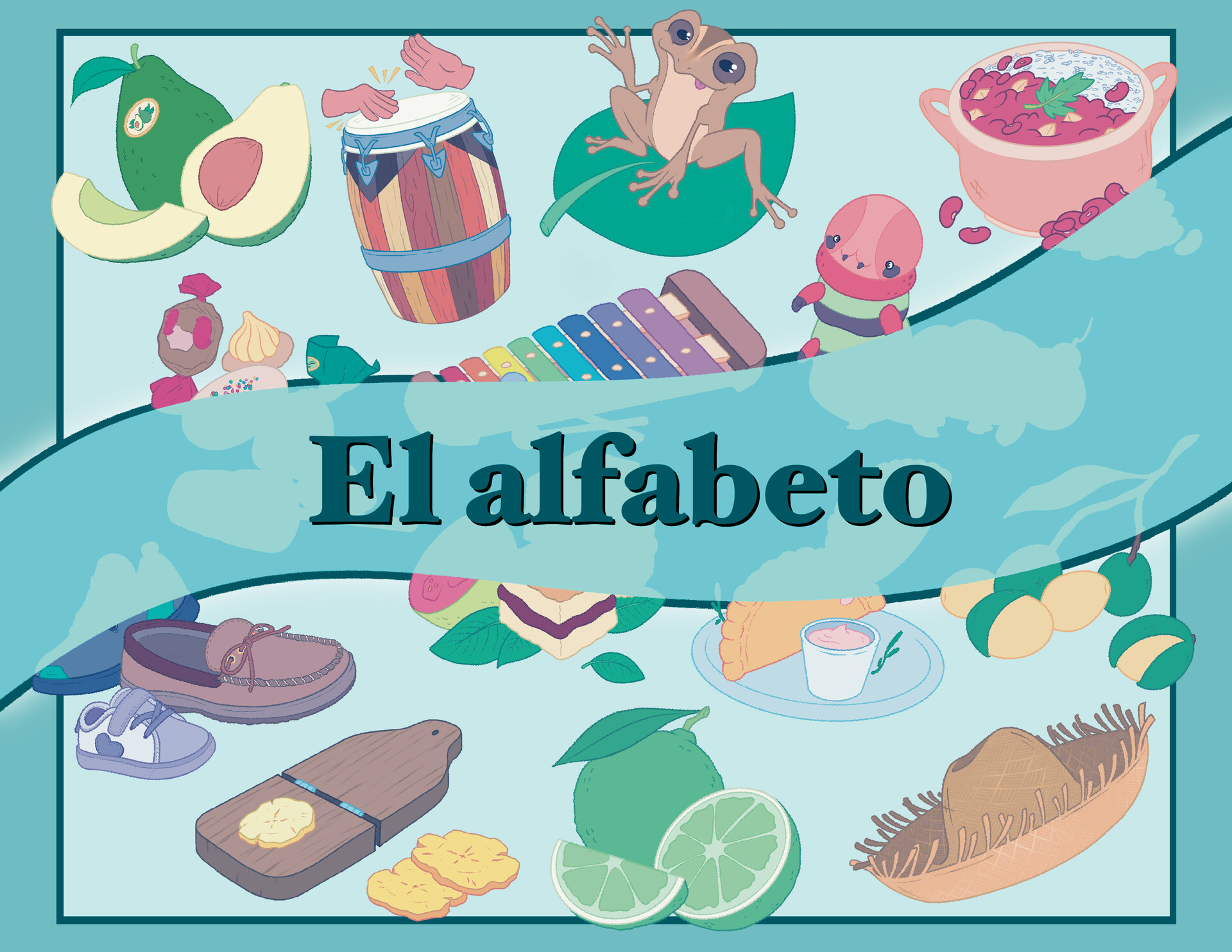 ArtStation - El Alfabeto (The Alphabet) Illustration Book