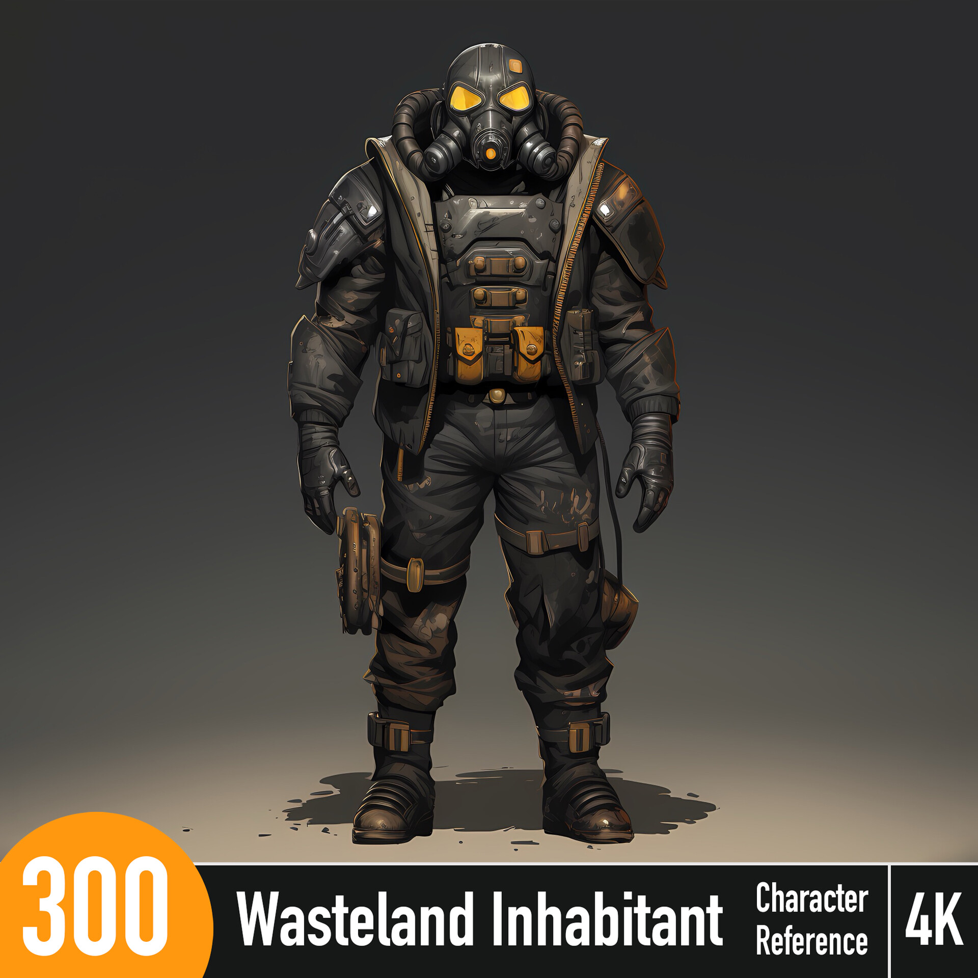 ArtStation - 300 Wasteland Inhabitant (4k)