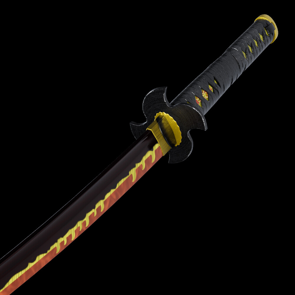ArtStation - Demon Slayer | Nichirin Sword