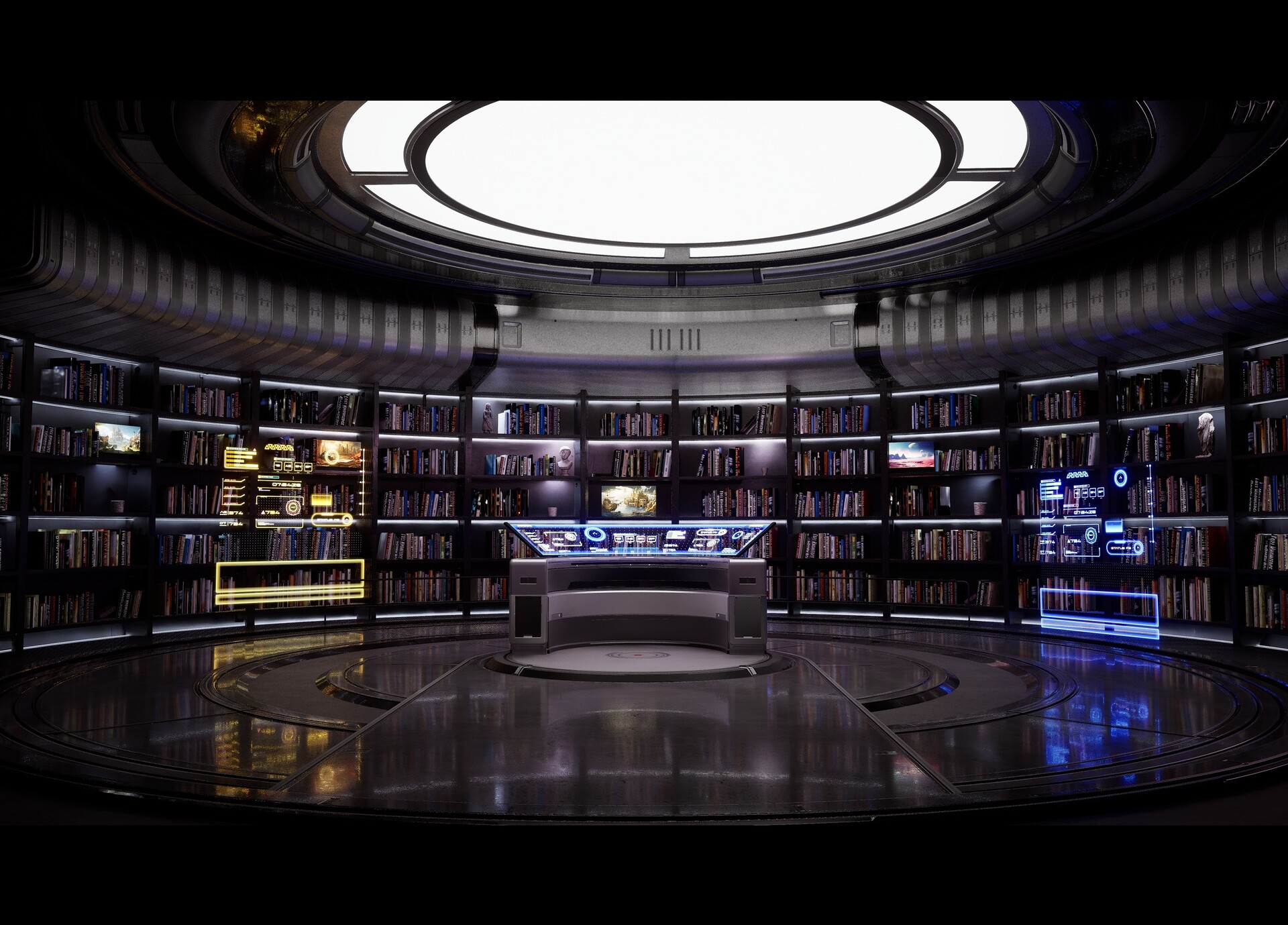 ArtStation - Sci-Fi Library