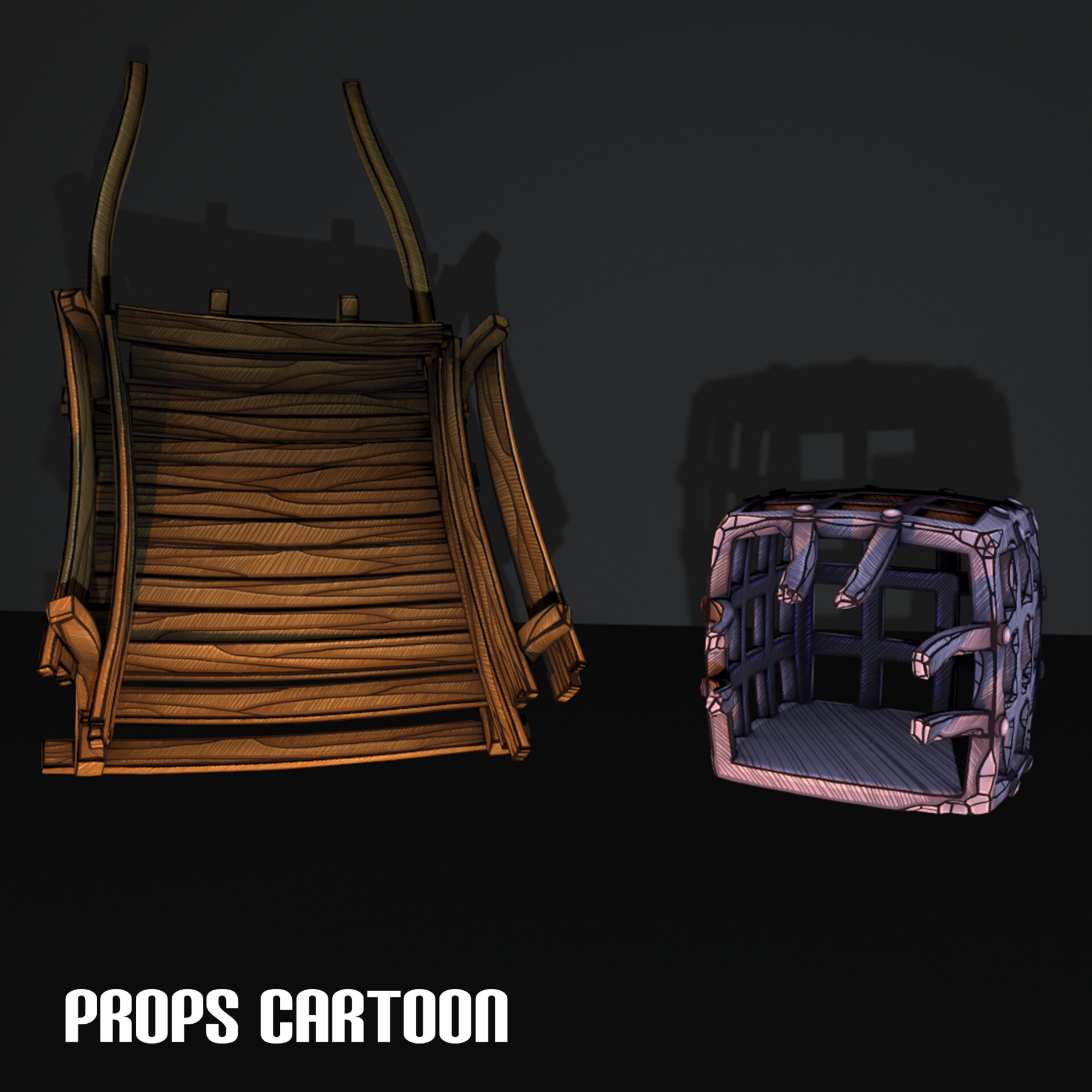 ArtStation - Props Cartoon