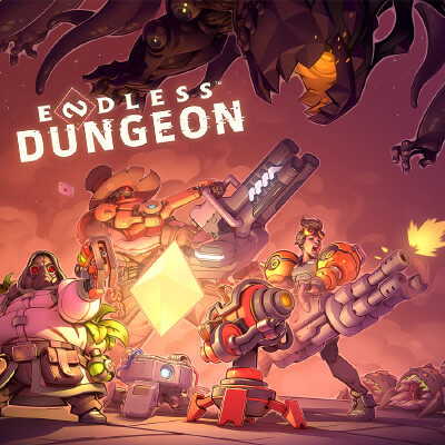 ArtStation - Endless Dungeon - Cover variant
