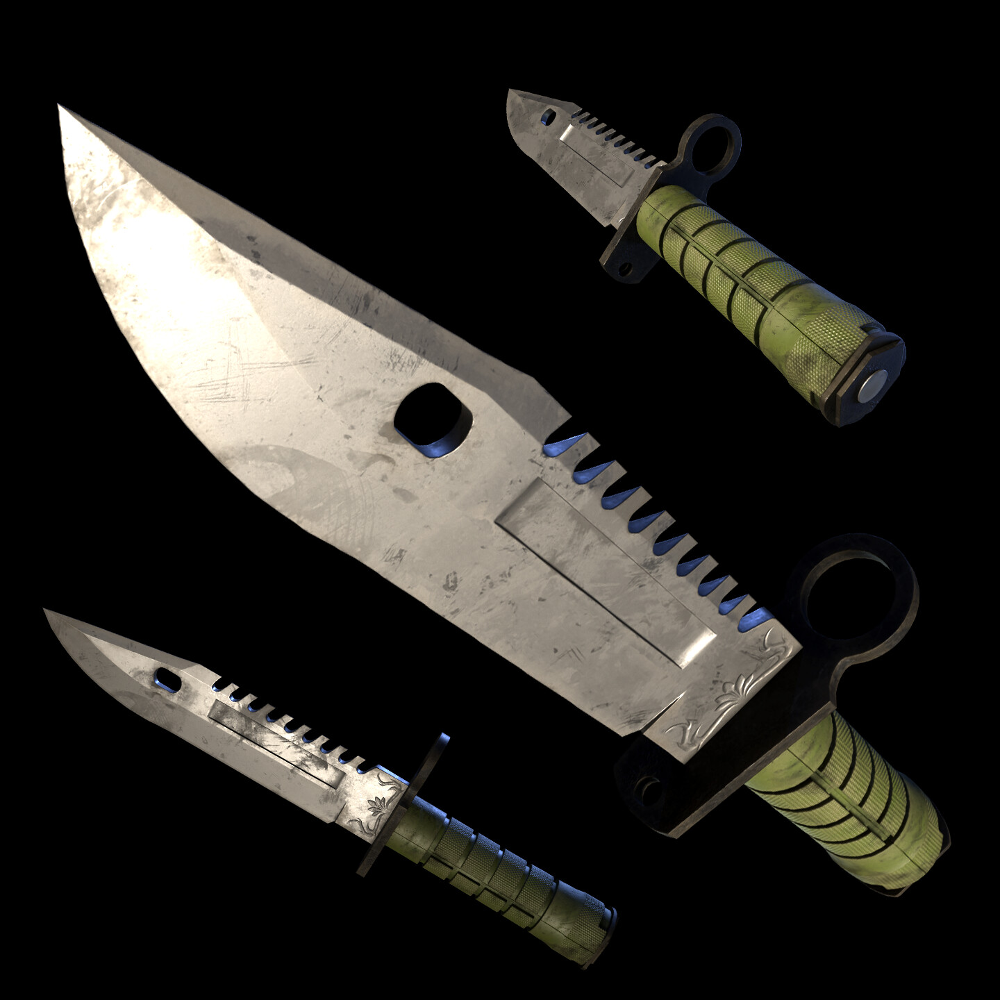 ArtStation - BAYONET KNIFE