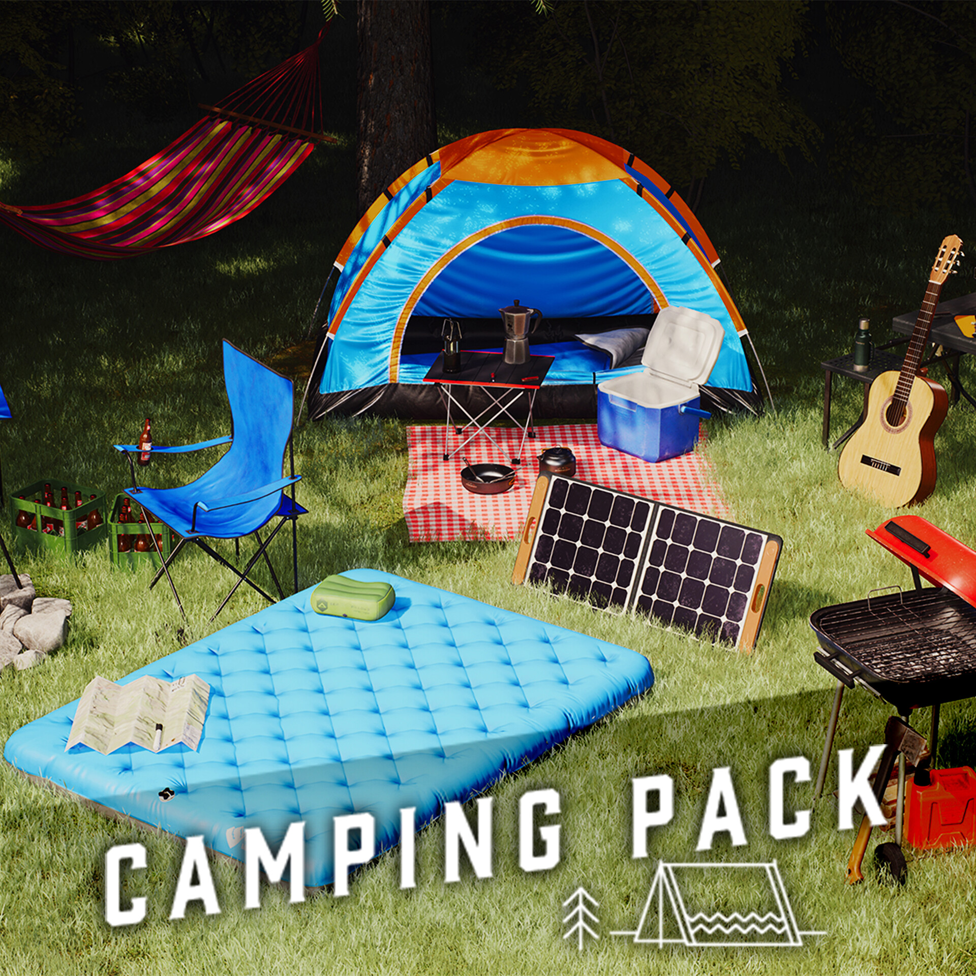 ArtStation - Camping Pack